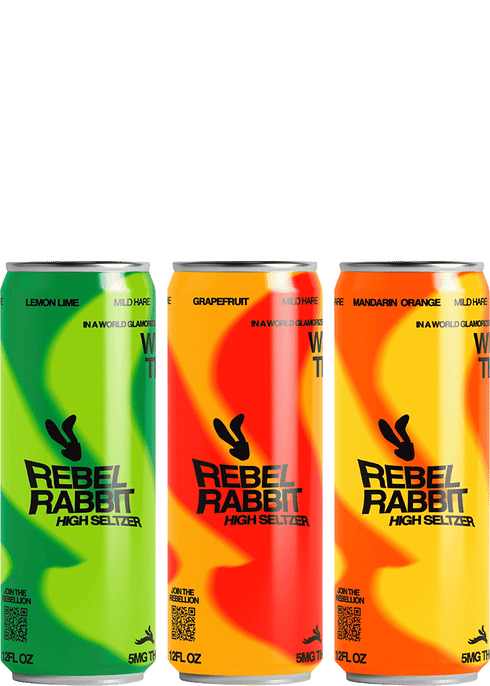 Rebel Rabbit THC 5mg Grapefruit | Total Wine & More