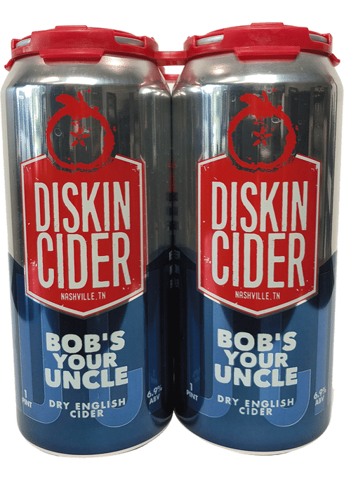 Diskin Cider Bob's Your Uncle | Total Wine & More - 4pk-16oz Cans