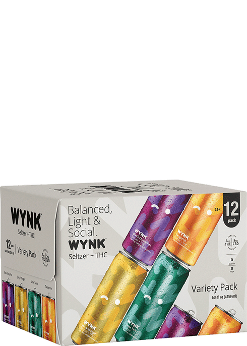 Wynk THC 5mg Variety Pack | Total Wine & More