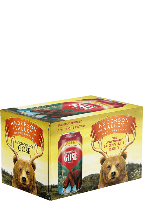 Anderson Valley GOSE Blood Orange | Total Wine & More