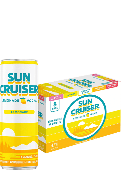 Sun Cruiser Lemonade Vodka Variety Pack | Total Wine & More