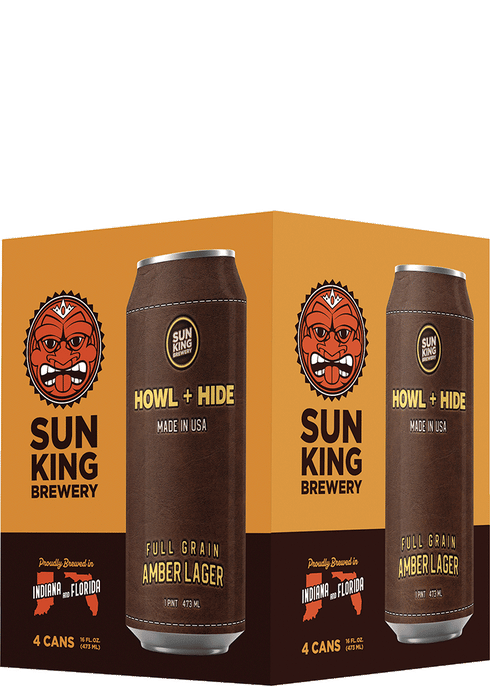 Sun King Howl + Hide Full Grain Amber | Total Wine & More