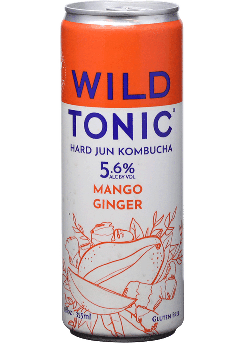 Wild Tonic Kombucha Mango Ginger | Total Wine & More