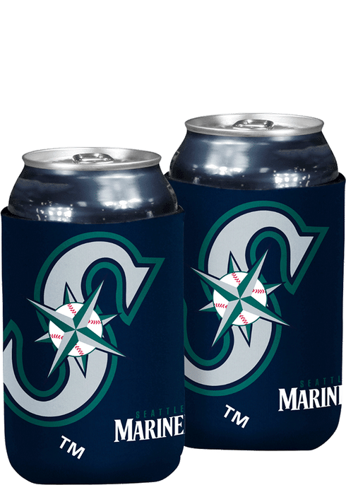 Seattle Mariners Flat Can Coozie | Total Wine & More