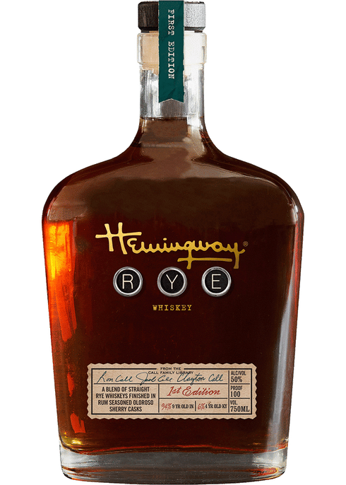 Hemingway Rye 1st Edition Whiskey | Total Wine & More