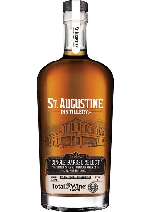 St. Augustine Single Barrel Bourbon Barrel Select | Total Wine & More