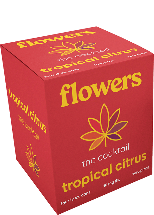 Flowers THC 10mg Tropical Citrus | Total Wine & More