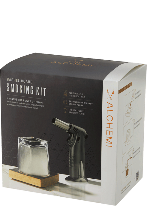 Viski Alchemi Barrel Board Smoking Kit | Total Wine & More