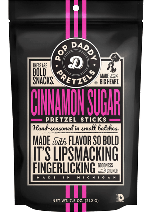 Pop Daddy Cinnamon Sugar Pretzels | Total Wine & More