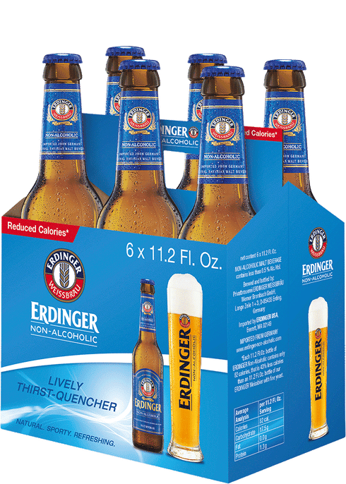 Erdinger Weissbier Non-Alcoholic Beer | Total Wine & More