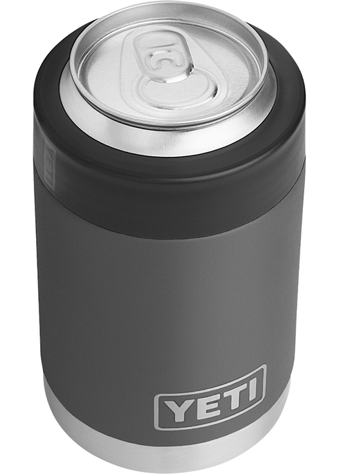 Yeti Rambler Colster Slim Can Charcoal | Total Wine & More
