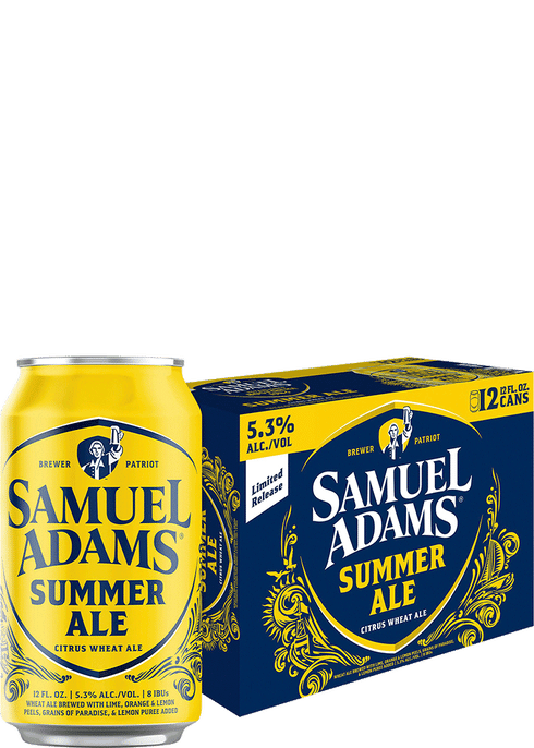 Samuel Adams Summer Ale Seasonal Beer | Total Wine & More
