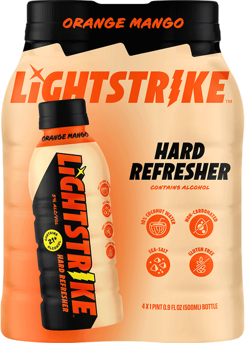 Lightstrike Hard Refresher Orange Mango | Total Wine & More