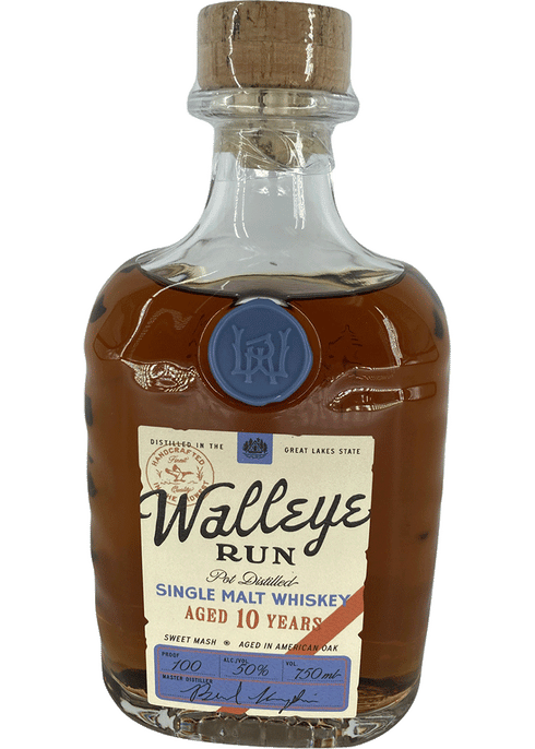 Walleye Run 10 Year Old Single Malt Whiskey | Total Wine & More