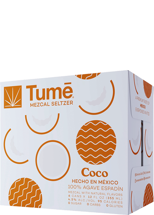 Tume Mezcal Coco Seltzer | Total Wine & More