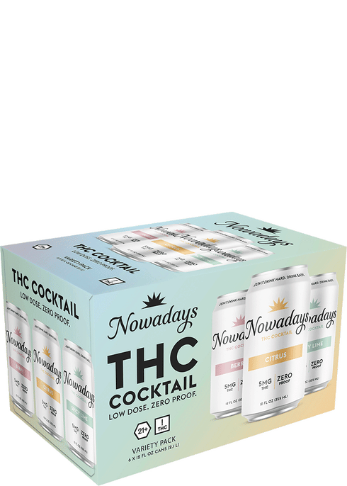 Nowadays THC 5mg Variety Pack | Total Wine & More