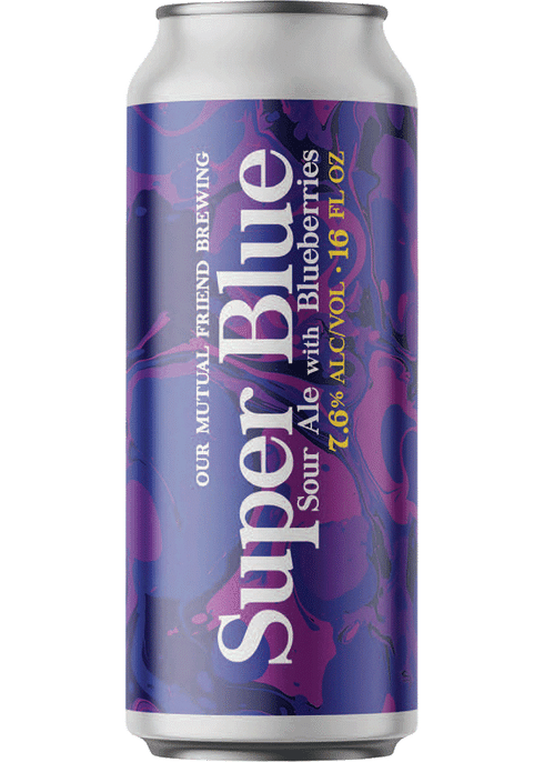 Our Mutual Friend Super Blue Sour Ale with Blueberries | Total Wine & More