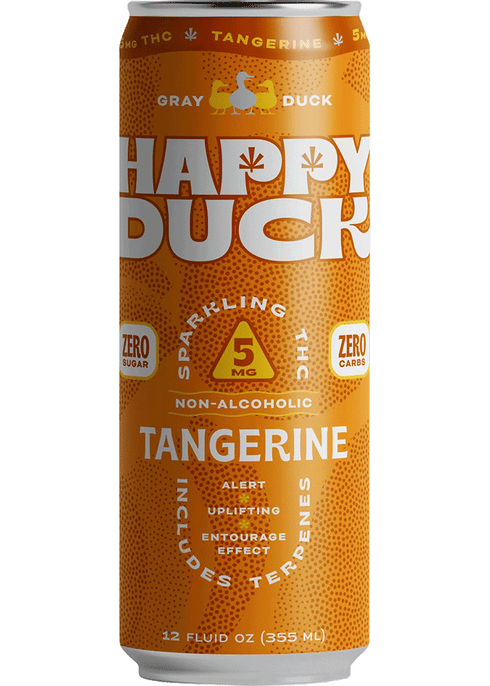 Happy Duck THC 5mg Tangerine | Total Wine & More