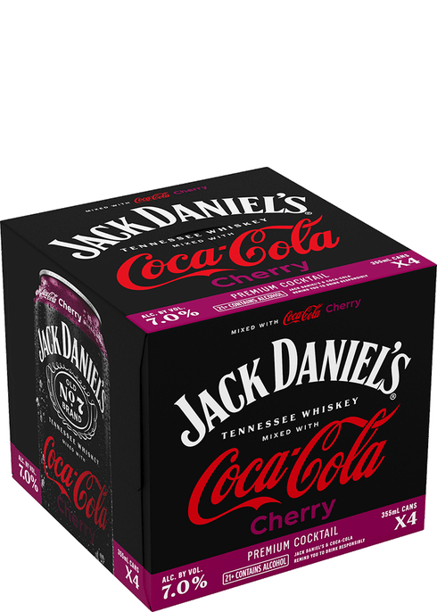 Jack Daniels & Cherry Coca-Cola | Total Wine & More