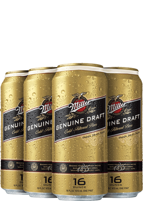 Miller Genuine Draft Can