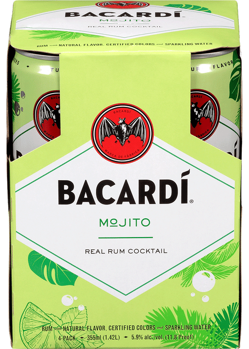 Bacardi Cocktails Mojito | Total Wine & More