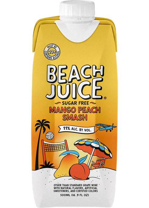 Beach Juice Mango Peach Smash | Total Wine & More