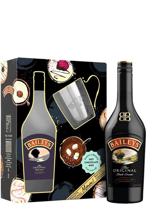 Baileys Original Irish Cream with Glass Mug Gift | Total Wine & More