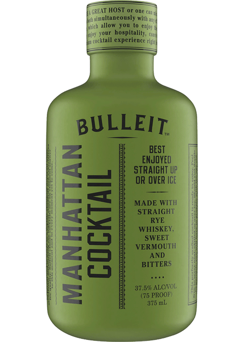 Bulleit Manhattan Cocktail | Total Wine & More - 375ml