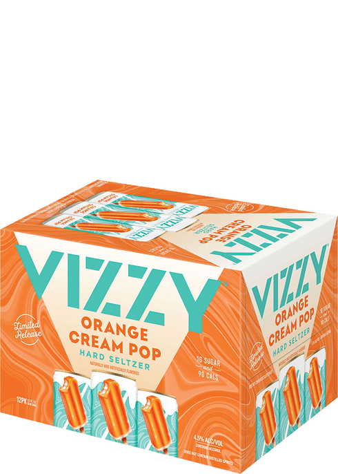 Vizzy Orange Cream Pop | Total Wine & More