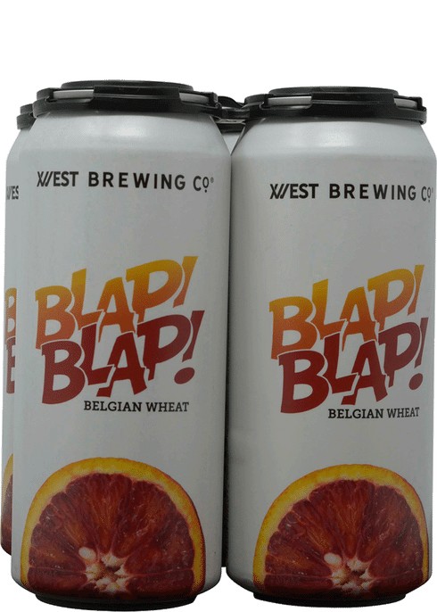 12 West Blap! Blap! Blood Orange Belgian Wheat Ale | Total Wine & More
