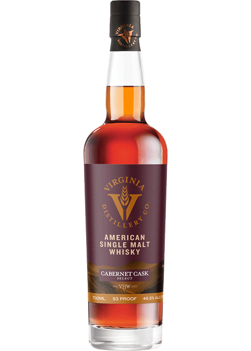 Virginia Distilling Cabernet Cask American Single Malt Whisky | Total ...