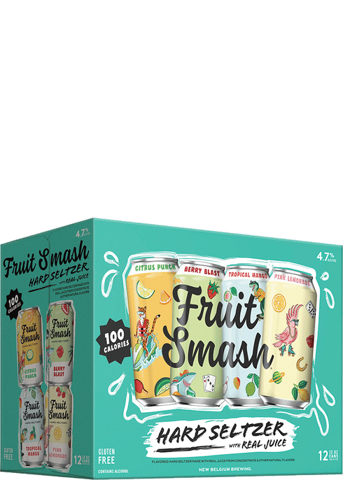 New Belgium Fruit Smash Hard Seltzer Variety | Total Wine & More