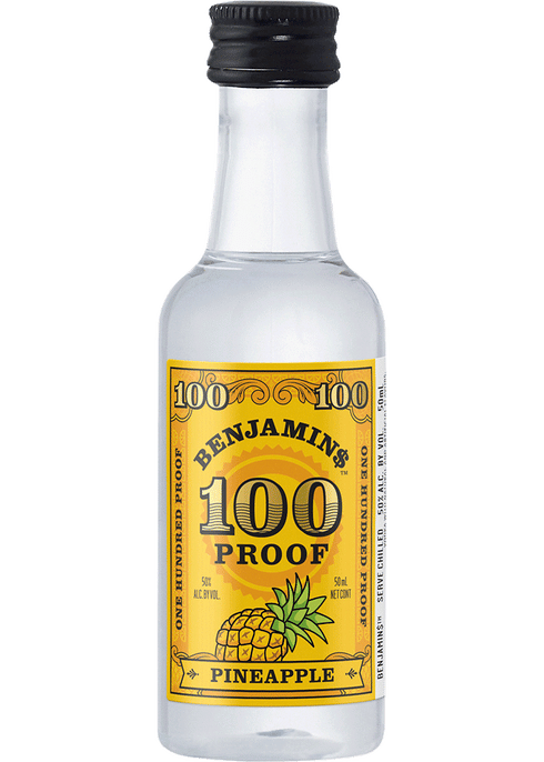 Benjamins 100 Proof Pineapple Vodka | Total Wine & More