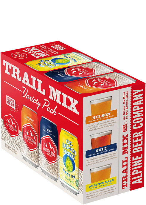 Alpine Beer Trail Mix Variety Pack | Total Wine & More - 12pk-12oz Cans