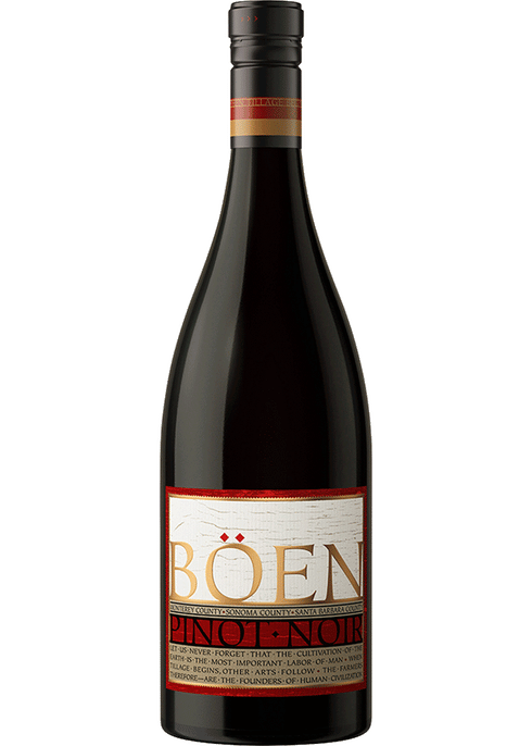 Boen Pinot Noir Tri-Appellation California by Joe Wagner | Total Wine ...