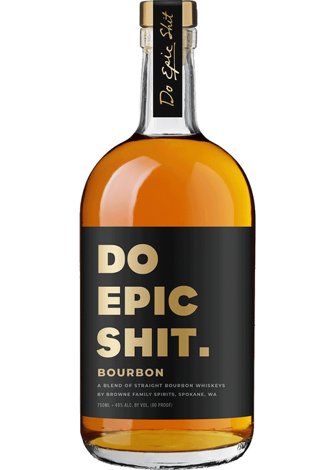 Browne Do Epic Shit Blended Straight Bourbon Whiskey | Total Wine & More
