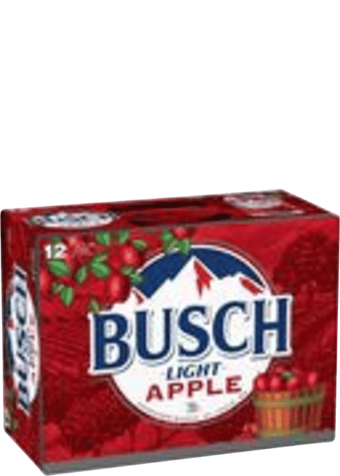 Busch Light Apple | Total Wine & More - 12pk-12oz Cans