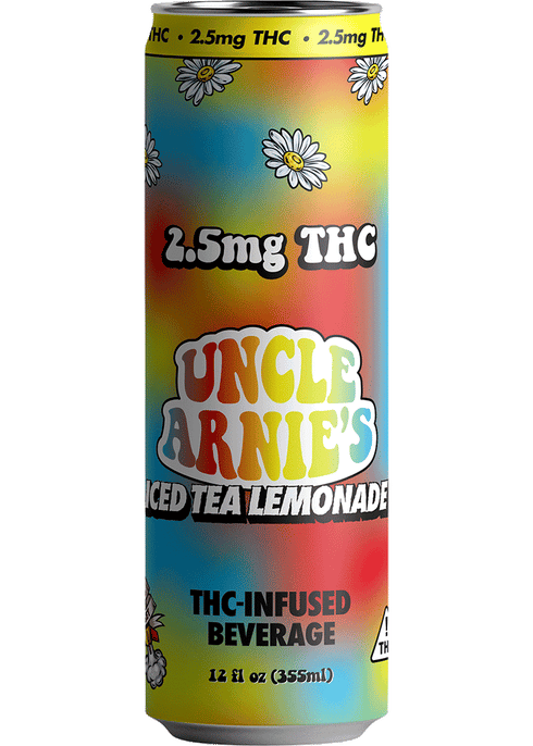 Uncle Arnie's THC 2.5mg Iced Tea Lemonade | Total Wine & More - 4pk ...