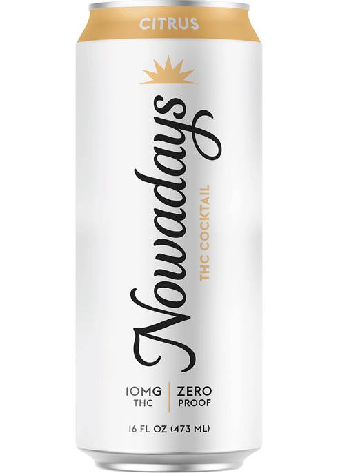 Nowadays THC 10mg Citrus | Total Wine & More
