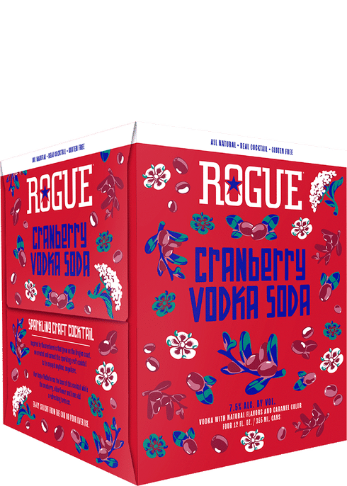 Rogue Cranberry Vodka Soda | Total Wine & More