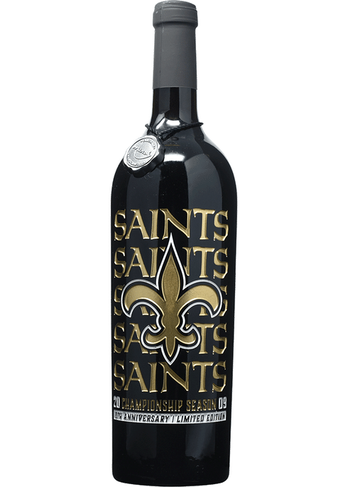 Saints World Champions 10th Anniversary Etched SSS | Total Wine & More