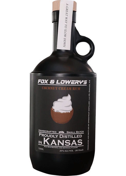 Fox & Lowery's Coconut Cream Rum | Total Wine & More