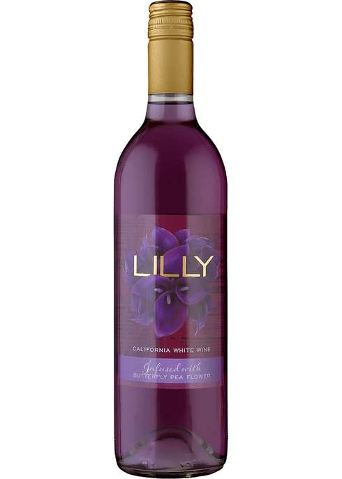 Lilly White Wine Infused with Butterfly Pea Flower | Total Wine & More
