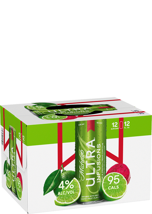 Michelob Ultra Infusions Lime and Prickly Pear Cactus | Total Wine & More