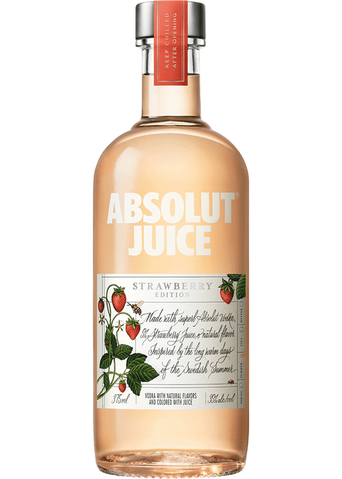 Absolut Juice Strawberry Vodka | Total Wine & More