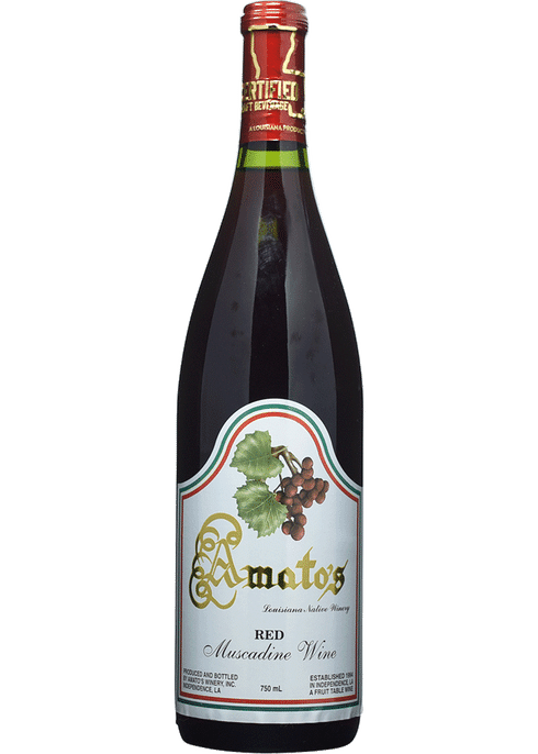 Amatos Red Muscadine | Total Wine & More