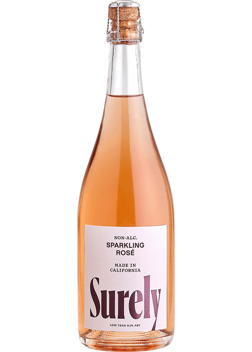 Surely Non-Alcoholic Sparkling Rose | Total Wine & More