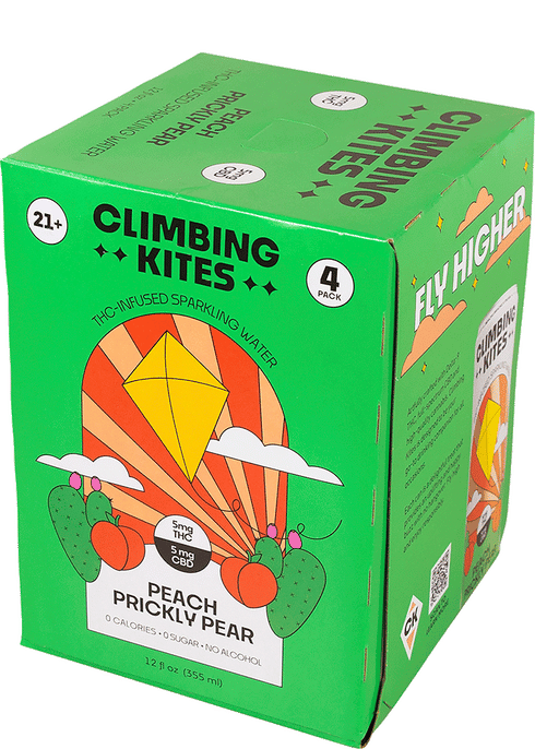 Climbing Kites THC 5mg Prickly Pear | Total Wine & More