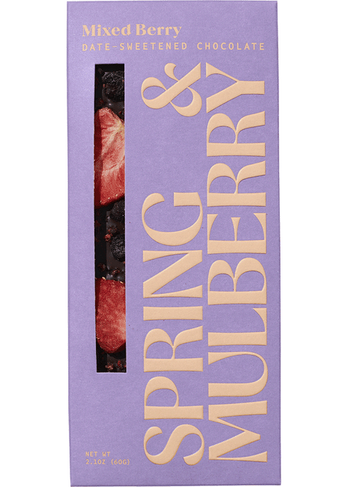 Spring & Mulberry Mixed Berry Choc Bar | Total Wine & More