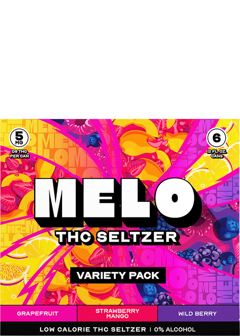 Melo THC 5mg Variety Pack | Total Wine & More